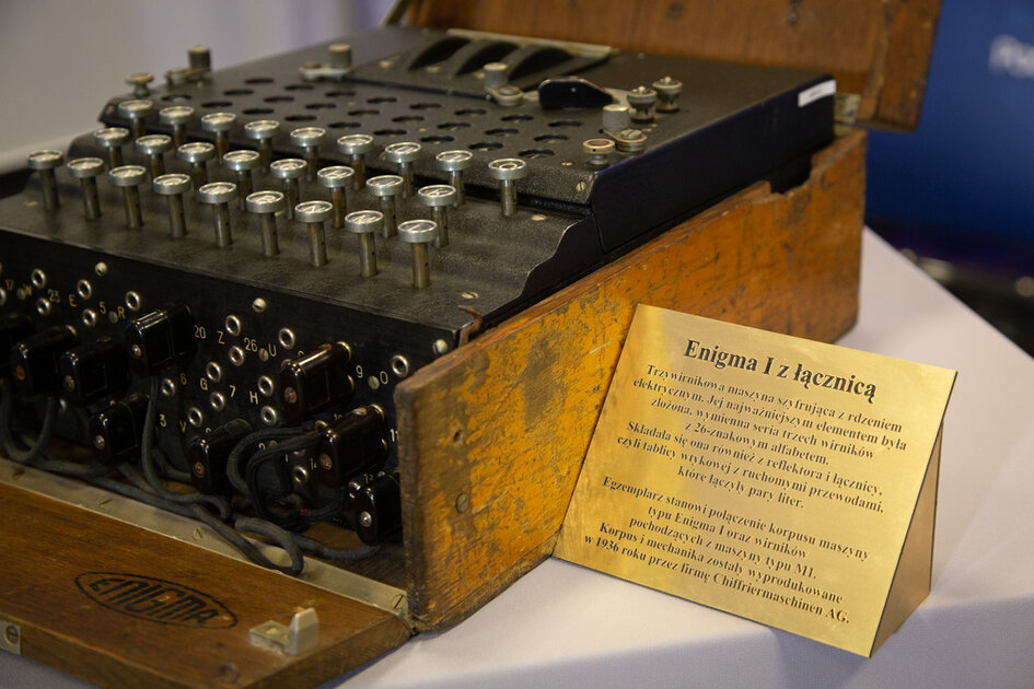 Maszyna_Enigma | Załącznik | Biuro prasowe Poczty Polskiej