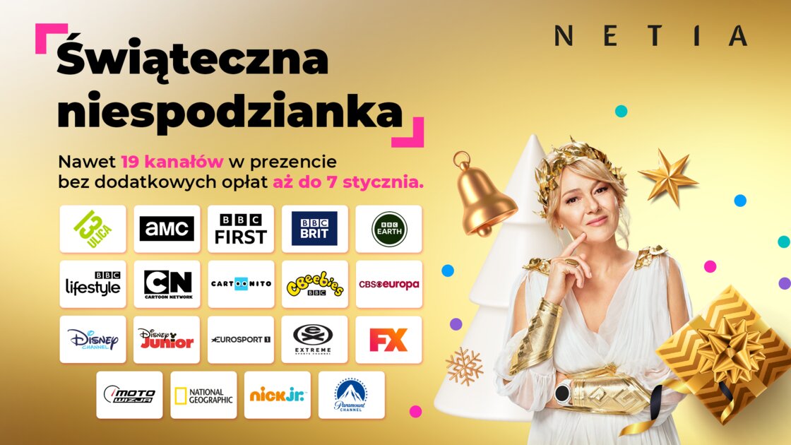 Świąteczne okno otwarte w Netia TV - infoWire.pl