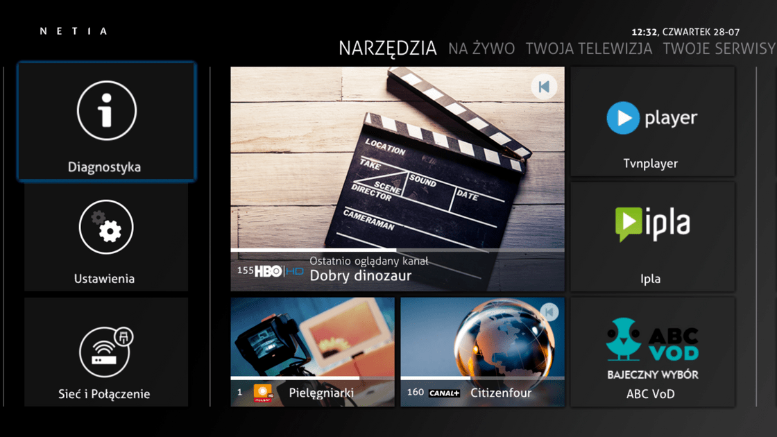 NETIA | Netia Playery z nowoczesnym interfejsem użytkownika