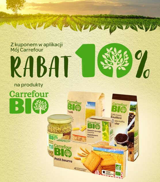 Nowe produkty Carrefour BIO i 10% zniżki na asortyment marki | Centrum ...