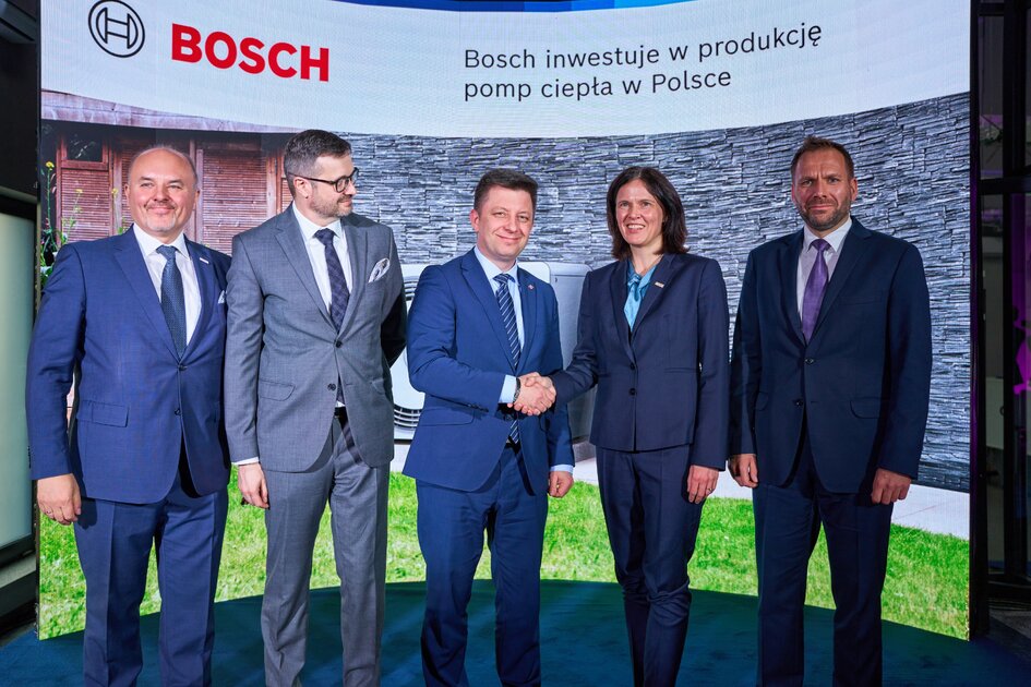 Bosch zbuduje w Polsce fabrykę pomp ciepła | Biura prasowe klientów MSL