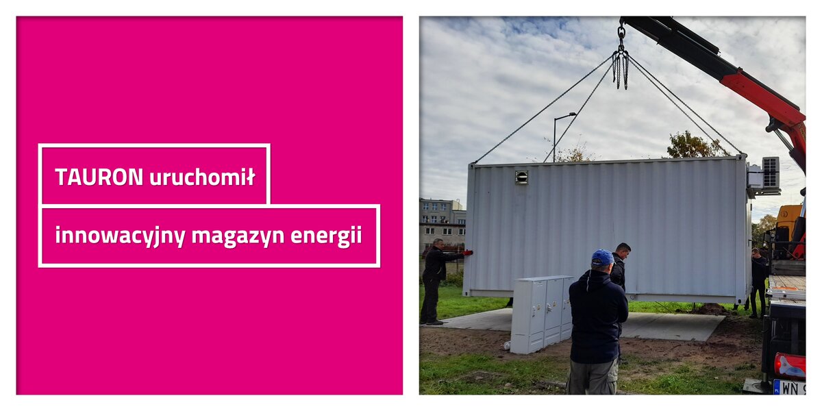 Drugie życie baterii. TAURON uruchomił innowacyjny magazyn energii ...